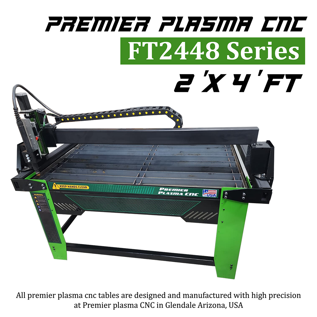 Premier Plasma CNC FT2448 Serie 2'x4' Mesa CNC - Premier Plasma CNC MX