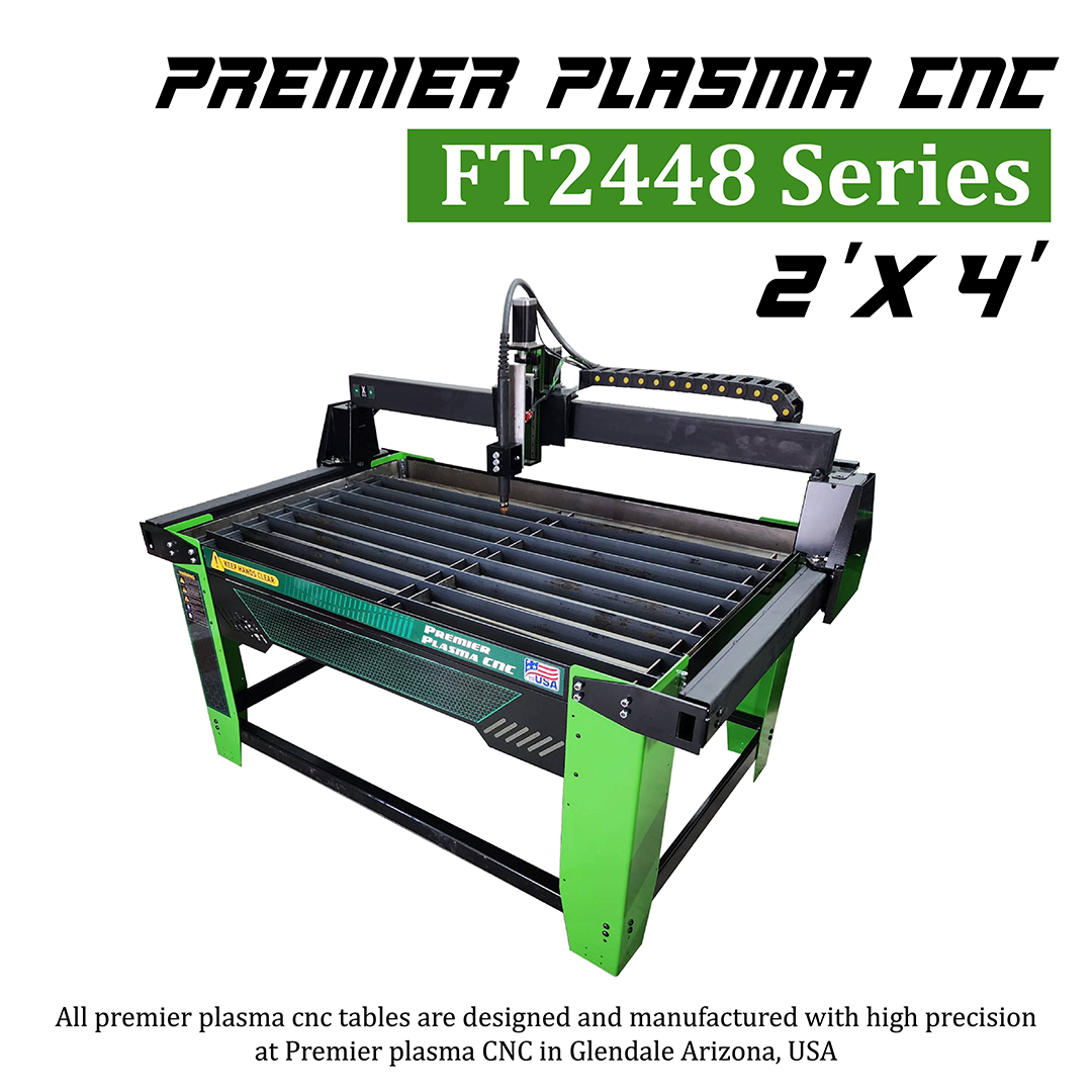Premier Plasma CNC FT2448 Serie 2'x4' Mesa CNC - Premier Plasma CNC MX