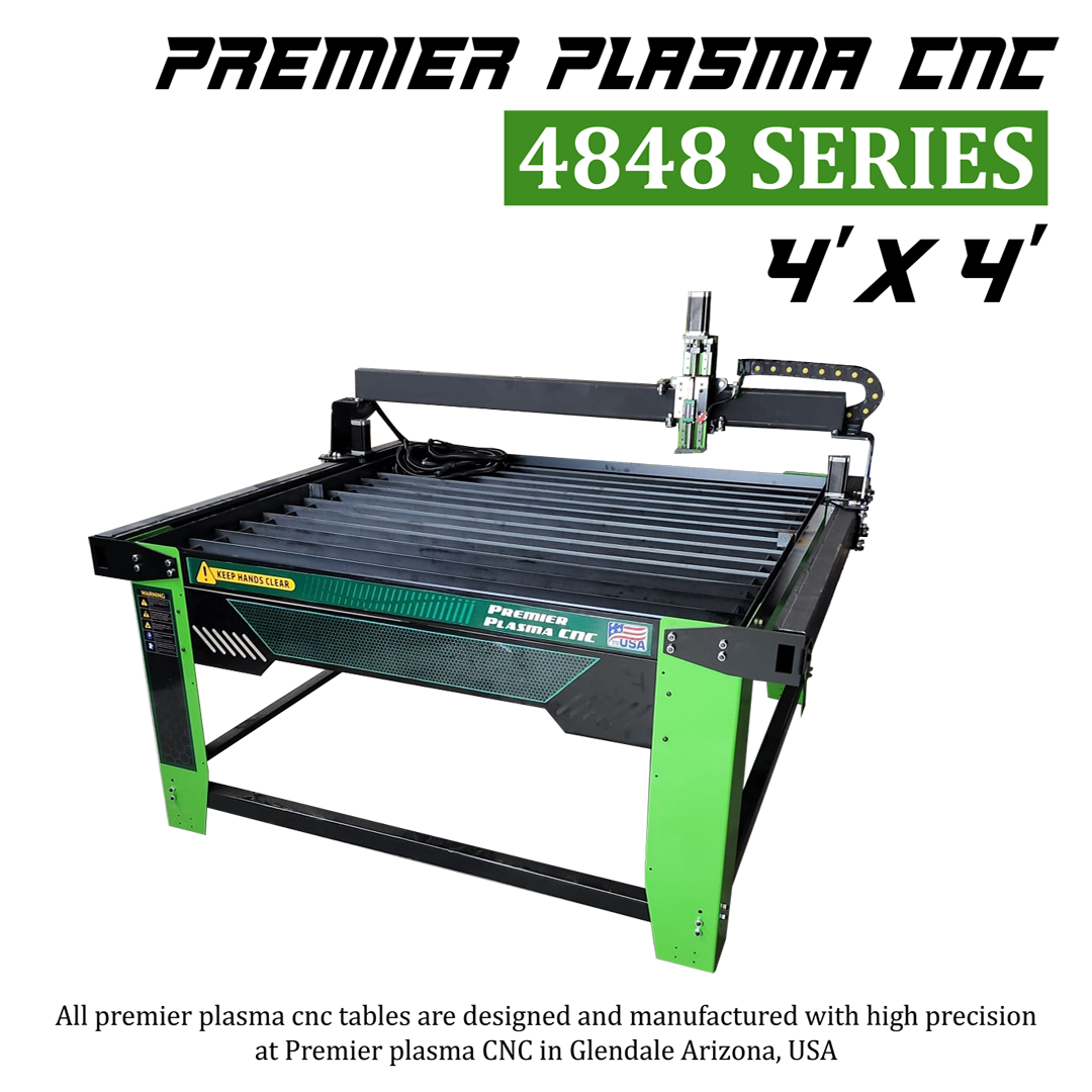 Premier Plasma CNC FT4848 Serie 4'x4' Mesa CNC - Premier Plasma CNC MX