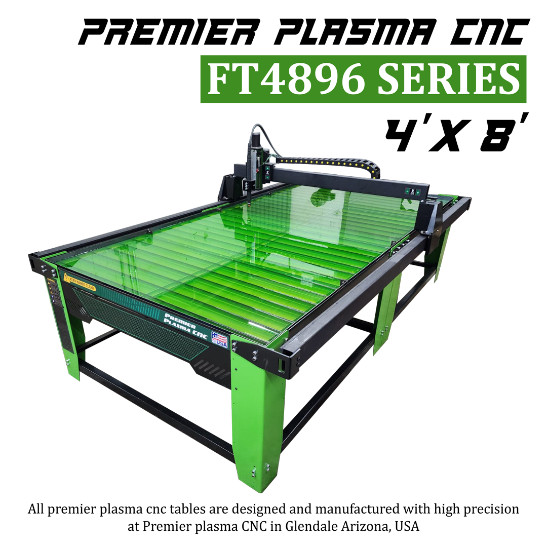 Premier Plasma CNC FT4896 Serie Mesa CNC de 4'x8' - Premier Plasma CNC MX