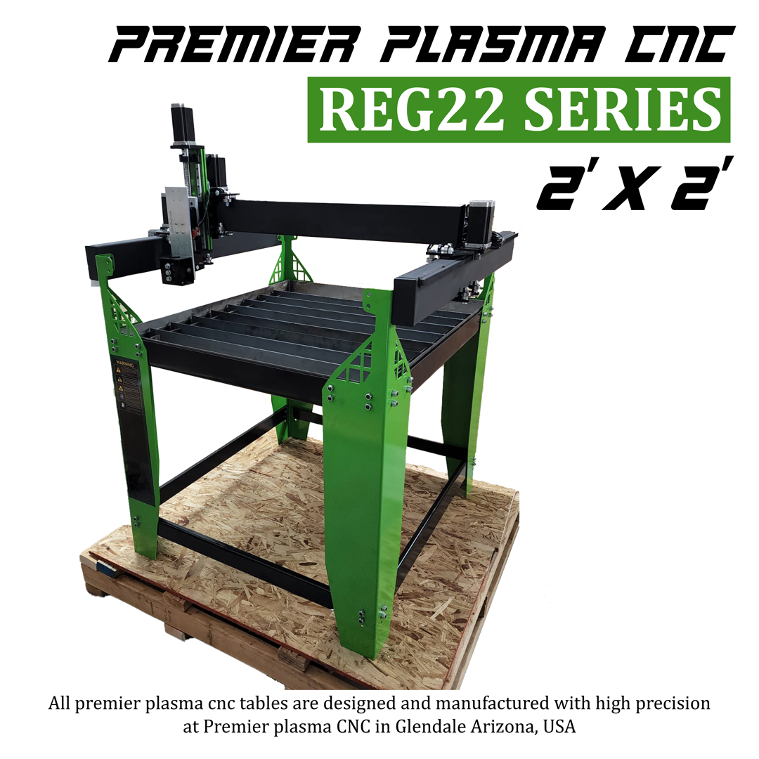 Premier Plasma CNC Serie REG22 Mesa CNC de 2'x2' - Premier Plasma CNC MX