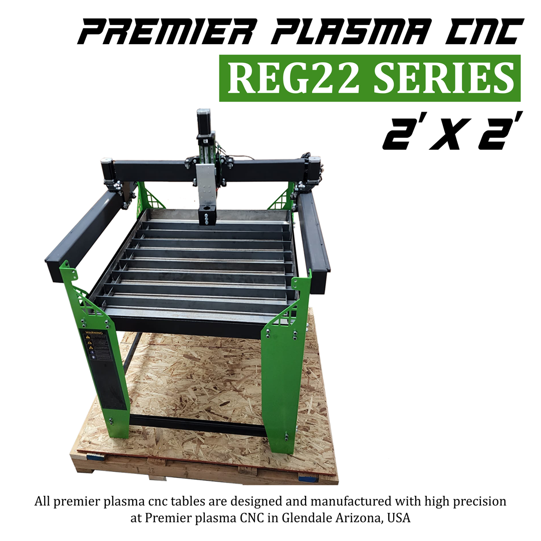 Premier Plasma CNC Serie REG22 Mesa CNC de 2'x2' - Premier Plasma CNC MX