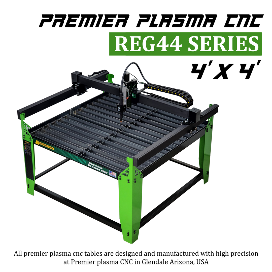 Premier Plasma CNC Serie REG44 Mesa CNC de 4'x4' - Premier Plasma CNC MX