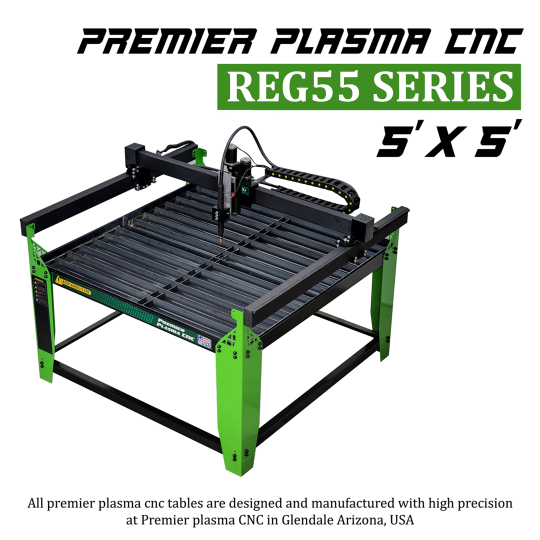 Premier Plasma CNC Serie REG55 Sistema llave en mano de 5'x5' - Premier ...